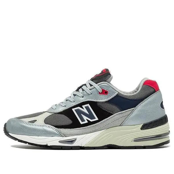 NEW BALANCE 991 Made In England Sneakers - Silver/black/blue