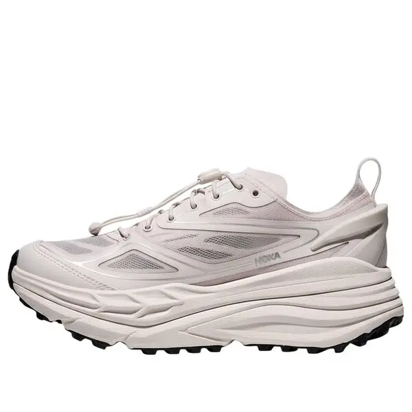 Hoka One One Stinson Atr Trail Running Shoes - Grout Silver