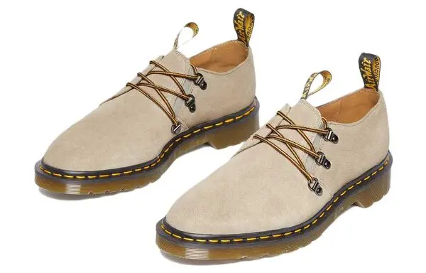 Dr. Martens X Engineered Garments 1461 Suede Lace Up Oxford Shoes - Milkshake Suede