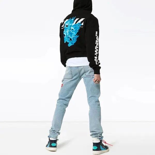 Off-White Diag Skulls Hoodie