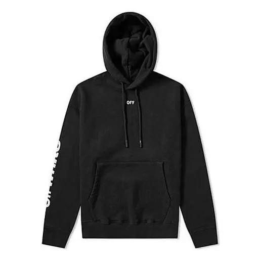 Off-White Diag Skulls Hoodie - Black