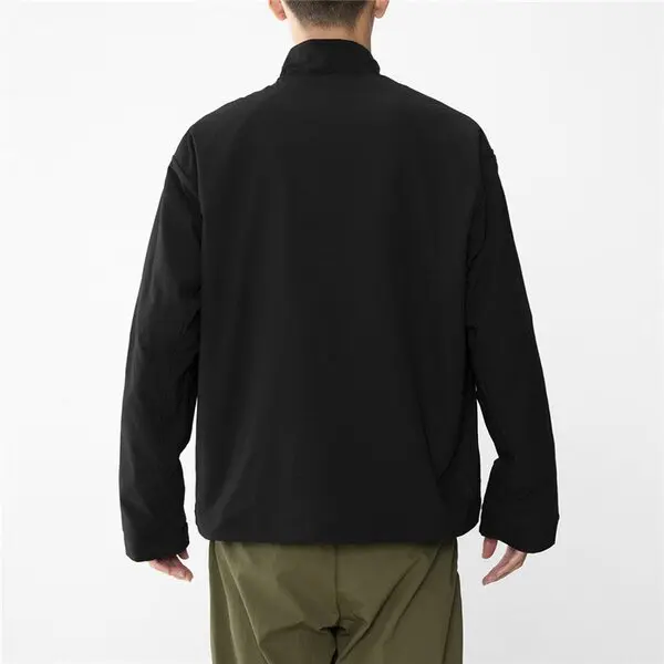 Adidas Splicing Solid Color Athleisure Casual Sports Jacket