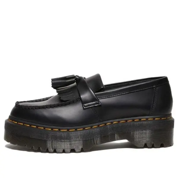 Dr. Martens Adrian Platform Tassel Loafers - Black