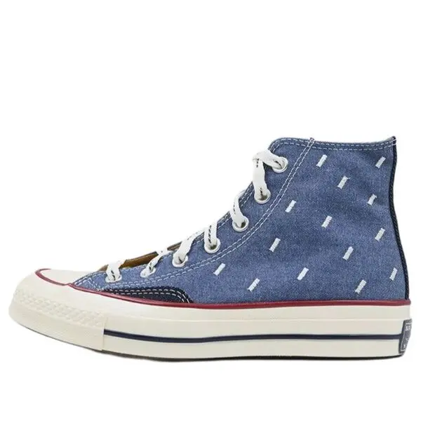 CONVERSE Chuck 70 Hi Indigo Boro Sneakers - Light Blue
