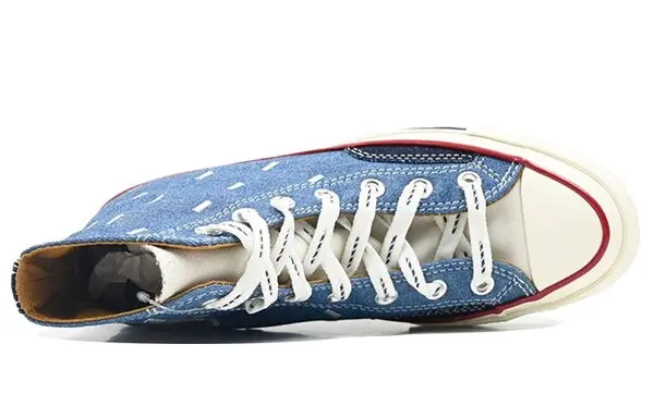 CONVERSE Chuck 70 Hi Indigo Boro Sneakers - Light Blue
