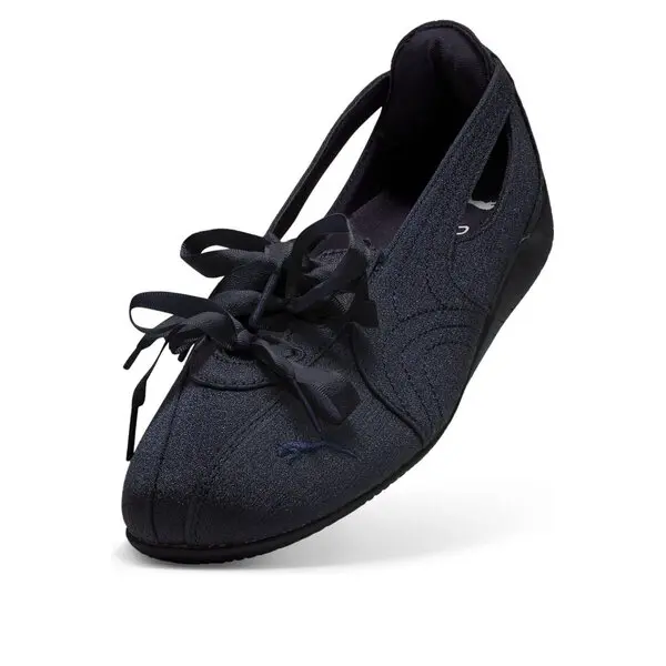 PUMA Speedcat Ballet Nova Satin Sneakers - Navy