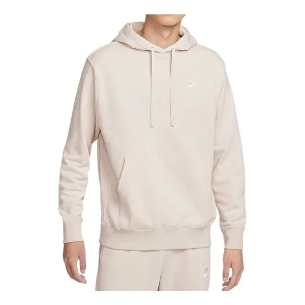 Nike Club Hoodie - Beige/white