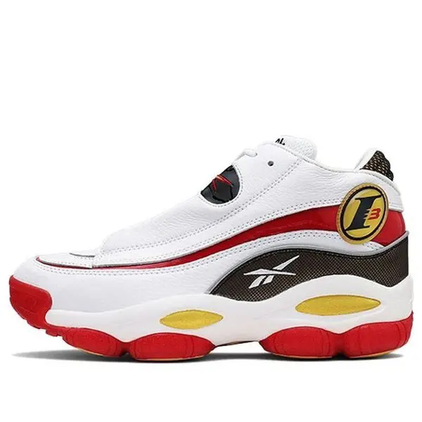 REEBOK Answer 1 Dmx Retro Og High Top Sneakers - White/red
