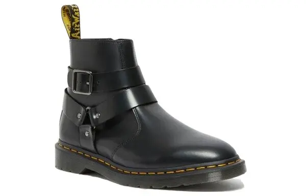 Dr. Martens Jaimes Leather Harness Chelsea Boots