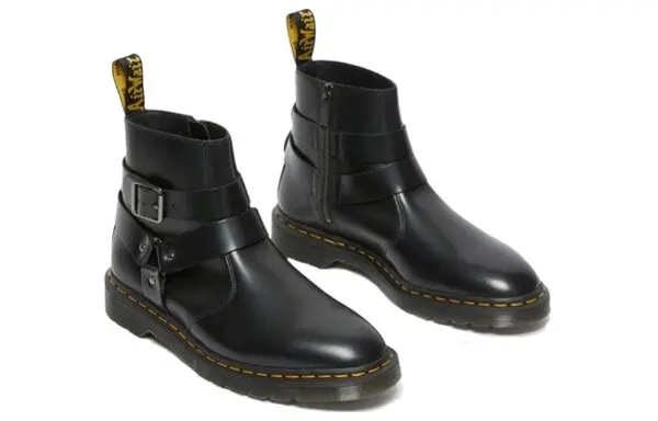 Dr. Martens Jaimes Leather Harness Chelsea Boots