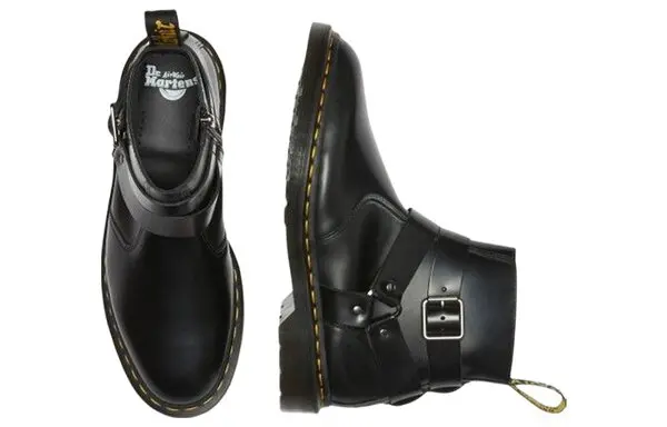 Dr. Martens Jaimes Leather Harness Chelsea Boots