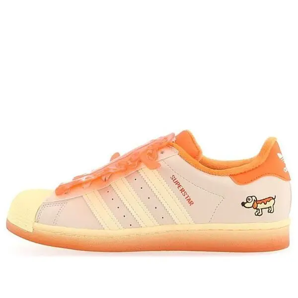 Adidas Melting Sadness X Superstar 'hotdog - White/orange