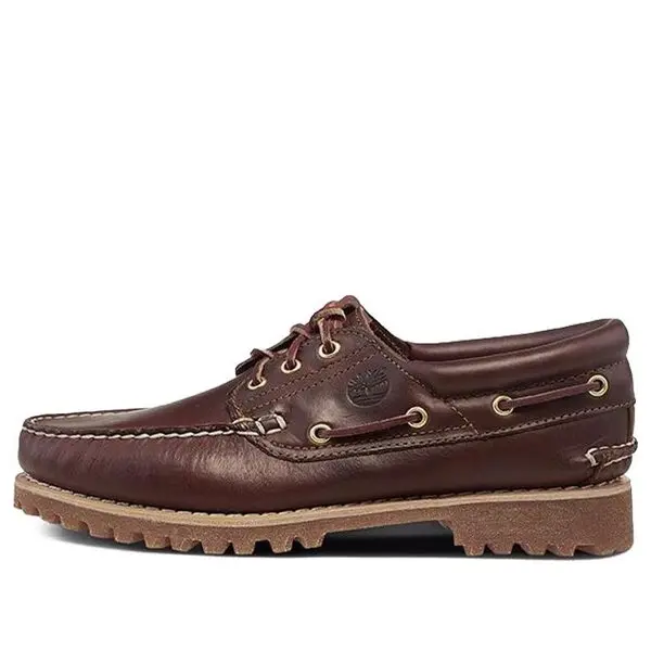 Timberland Heritage Lace Up Boat Shoes - Brown
