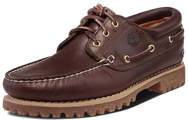 Timberland Heritage Lace Up Boat Shoes - Brown