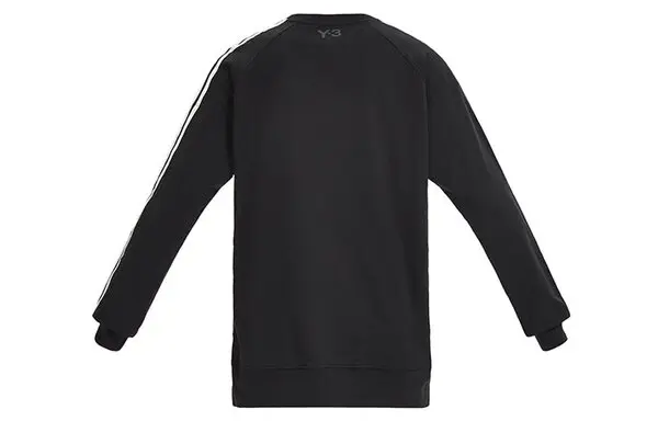 Adidas Y-3 3-stripes French Terry Crew Sweatshirt