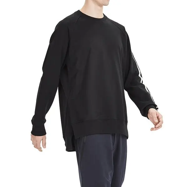 Adidas Y-3 3-stripes French Terry Crew Sweatshirt