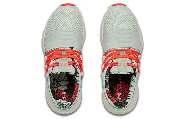 Under Armour Charged Breathe Fn Print Sneakers - Bluewhite