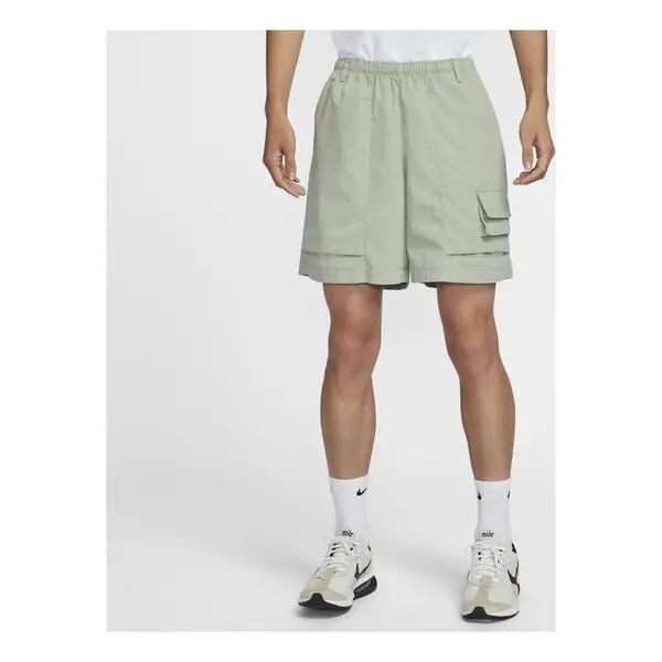 Nike Life Camp Shorts - Light Green