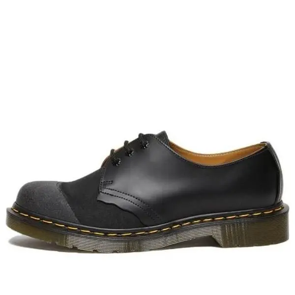 Dr. Martens 1461 Reverse Oxford Shoes - Black/tan