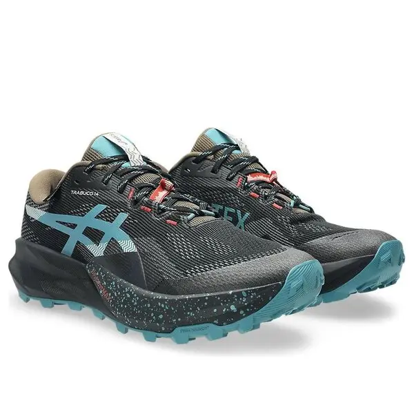 Asics Trabuco Gore-tex Athletic Sneakers - Black/misty Pine