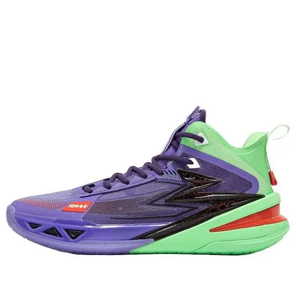 361 DEGREES Big3 5.0 Pro Pe 'joker' Sneakers - Purple/green/orange