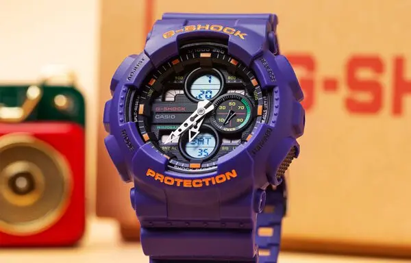 Casio G-shock Analog-digital Watch - Purple