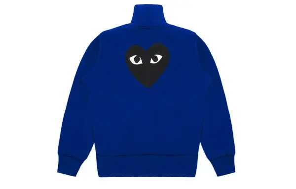Play Comme Des Garcon Big Black Heart Track Jacket - Blue