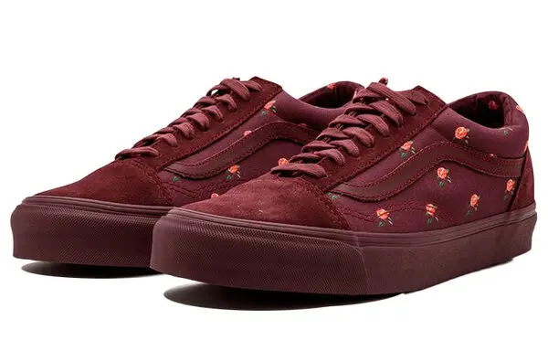 VANS Undercover X Og Old Skool Lx "small Flower" Sneakers - Red