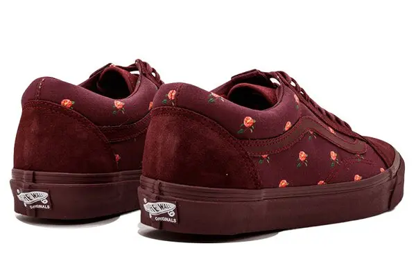 VANS Undercover X Og Old Skool Lx "small Flower" Sneakers - Red