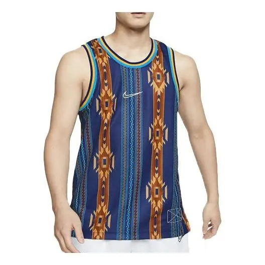 Nike Dri-fit Basketball Jersey Vest Quick Dry - Blue