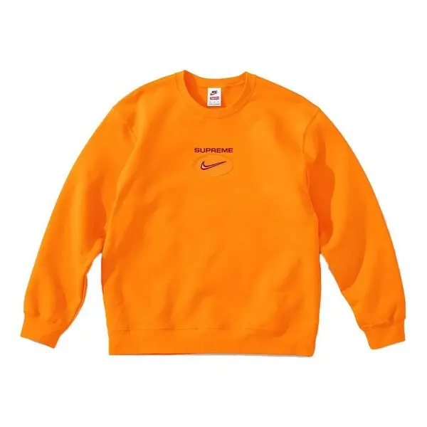 Supreme X Nike Jewel Crewneck Sweater - Orange
