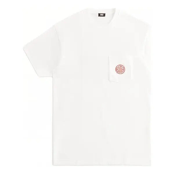 Kith Treats Year Of The Dragon Pocket T-shirt 'white - White/red