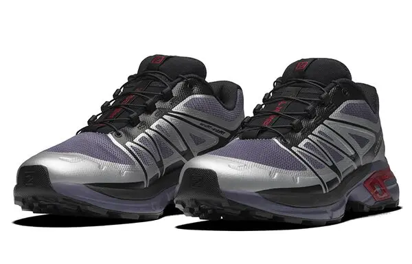 SALOMON Xt-wings 2 Athletic Sneakers - Silver/purple
