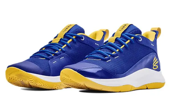 Under Armour 3z5 Nm Mid Top Basketball Sneakers - Blue/yellow