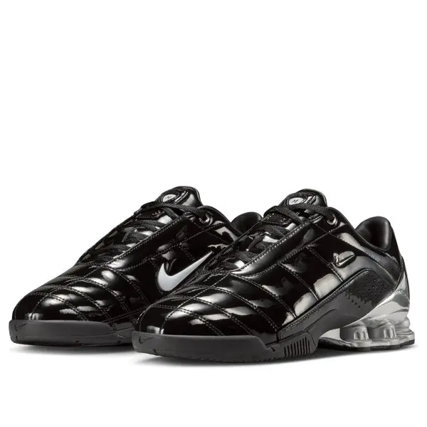 Nike X Maha Amsterdam T90 Shox Magia Sneakers - Black/metallic Silver