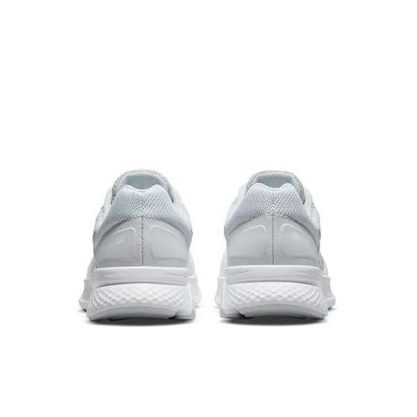 Nike Run Swift 2 Metallic Silver Athletic Sneakers - White