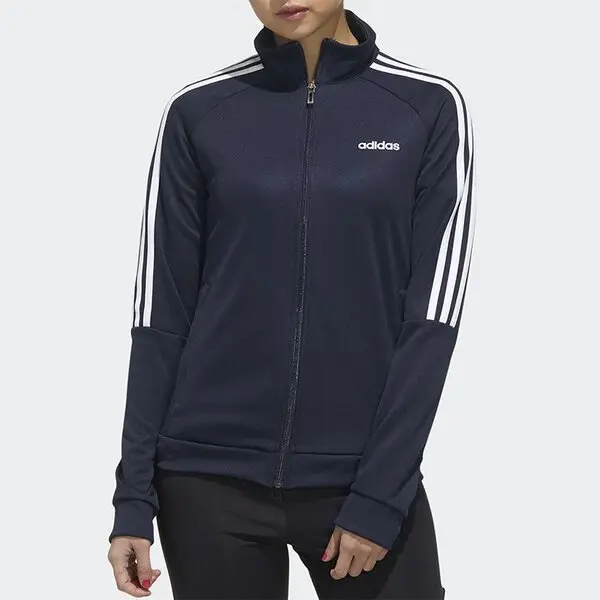 Adidas Stand Collar Track Jacket - Navy