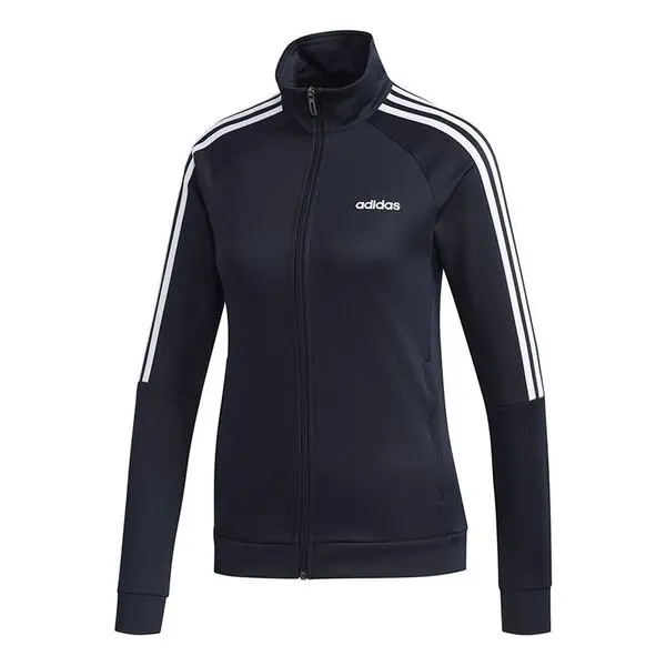 Adidas Stand Collar Track Jacket - Navy