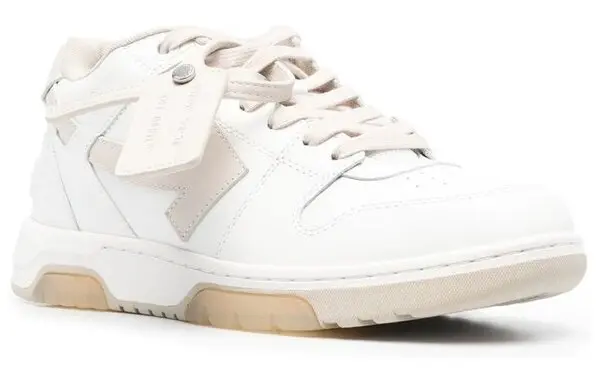 Off-White Out Of Office Low-top Sneakers - White/beige