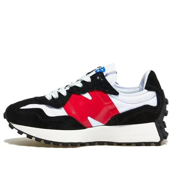 NEW BALANCE 327 Athletic Sneakers - White/black/true Red