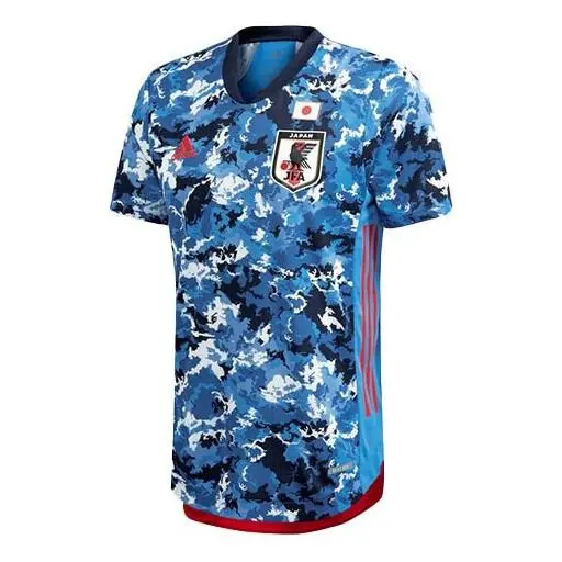 Adidas Au Player Edition 20-21 Season Team Japan Jersey Asia Sizing Asia Sizing - Blue