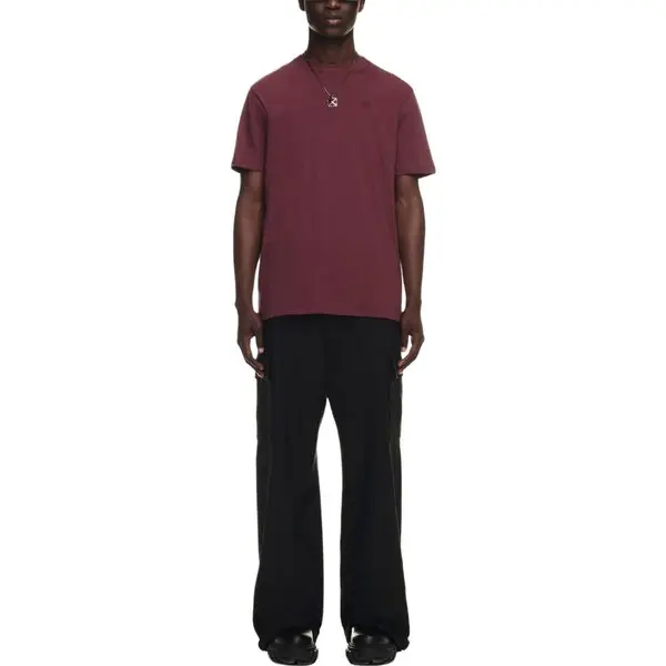 Off-White Logo-embroidered Cotton T-shirt