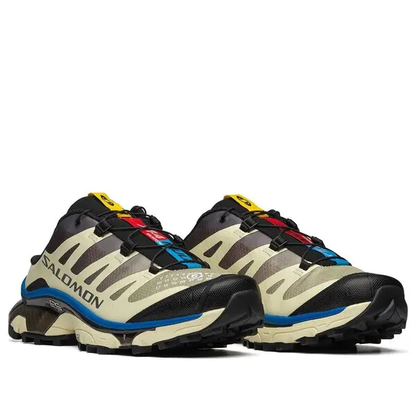 SALOMON X Mm6 Maison Margiela Xt-4 Mule - Transparent Yellow/lapis Blu