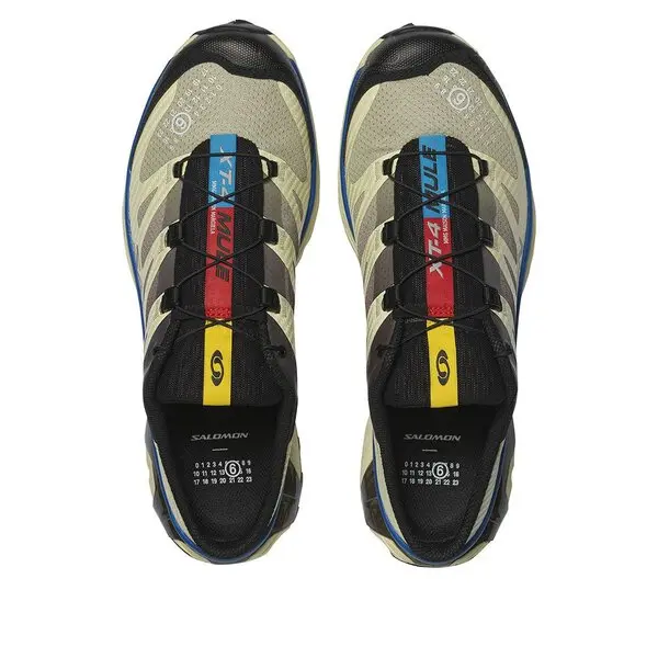 SALOMON X Mm6 Maison Margiela Xt-4 Mule - Transparent Yellow/lapis Blu
