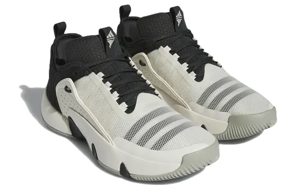 Adidas Trae Unlimited Basketball Shoes - White/black/grey