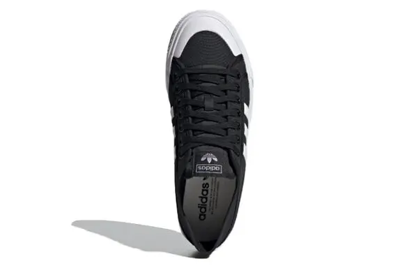 Adidas Nizza Low Top Sneakers - Black/white