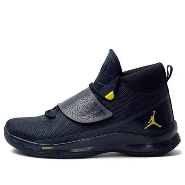JORDAN Air Super.fly 5 Po X Sneakers - Navy/yellow