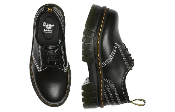 Dr. Martens Audrick Platform Lace-up Shoes - Black
