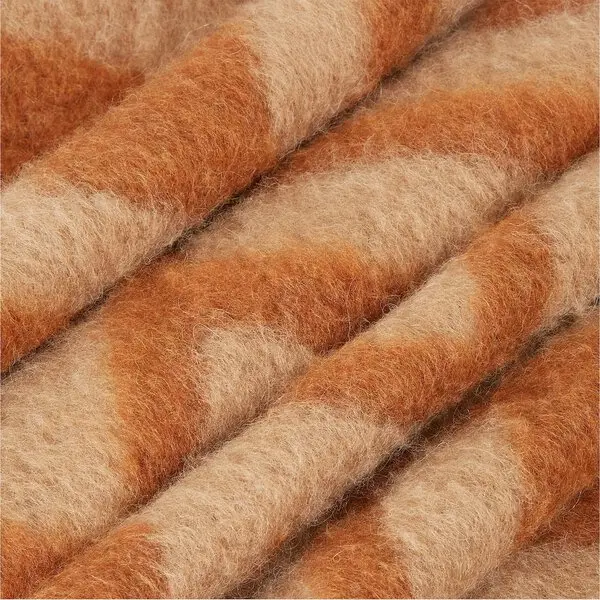 Fendi Fw25 Ff Scarf Ff Alpaca And Wool Scarf