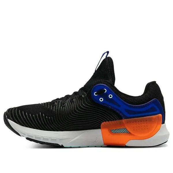 Under Armour Hovr Apex 2 Athletic Sneakers - Black/blue/orange
